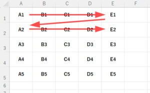 iter_cols()とiter_rows()の違いを解説[openpyxl]